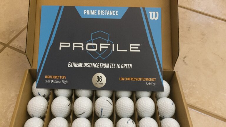 Wilson Profile Distance Golf Ball Best Price Review 2025